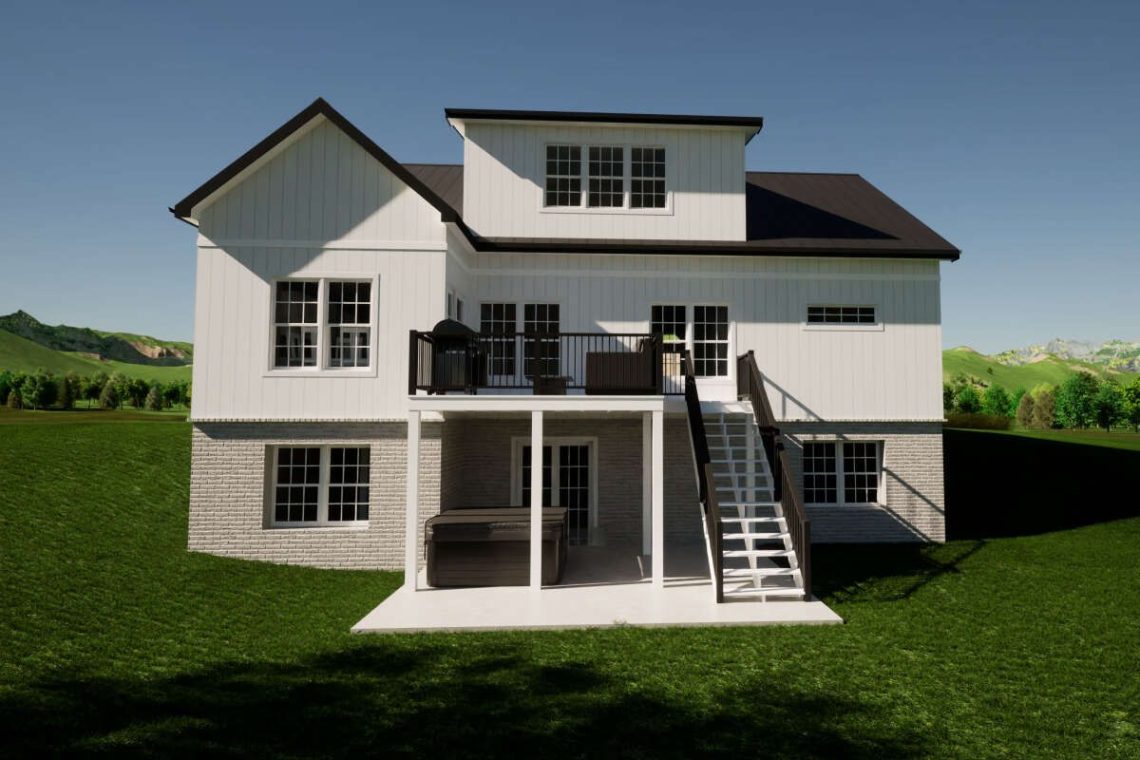 Modern Farmhouse Plan – ~1,881 Sq Ft of Warm, Open Living with 3 ...