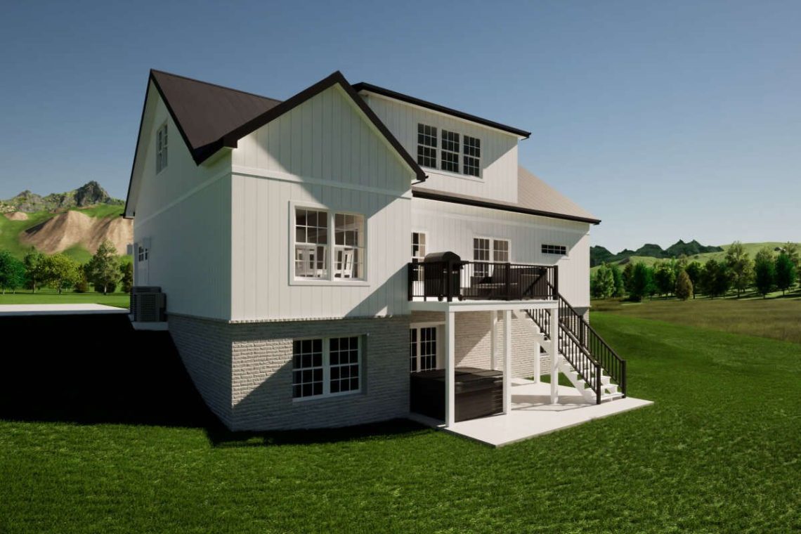 Modern Farmhouse Plan – ~1,881 Sq Ft of Warm, Open Living with 3 ...