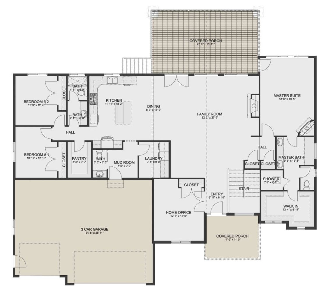 Plan – ~2,586 Sq Ft of Inviting Living with 3 Bedrooms and 2 Full Baths ...